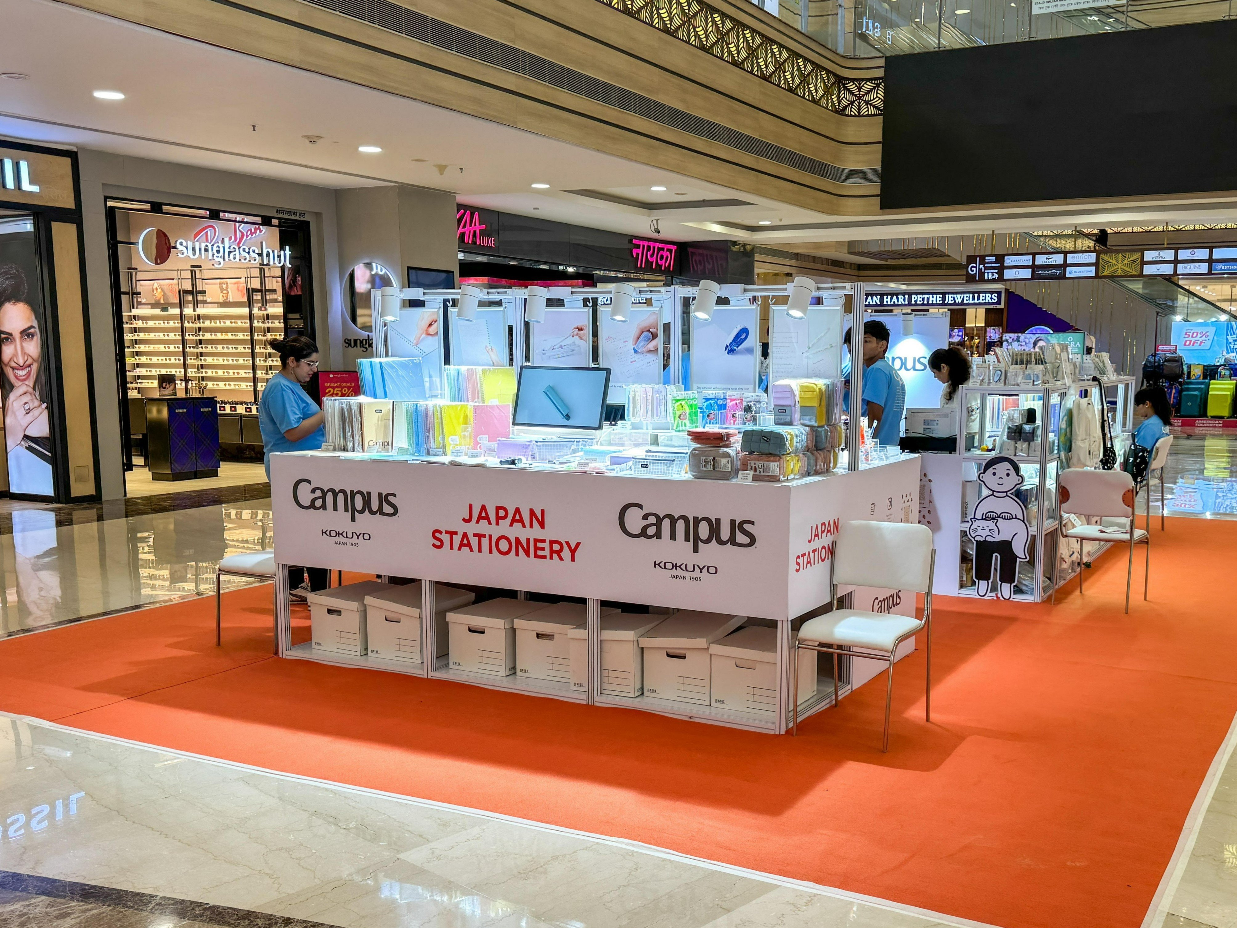 First KOKUYO Stationery Pop-up Shop Opened in India - insights